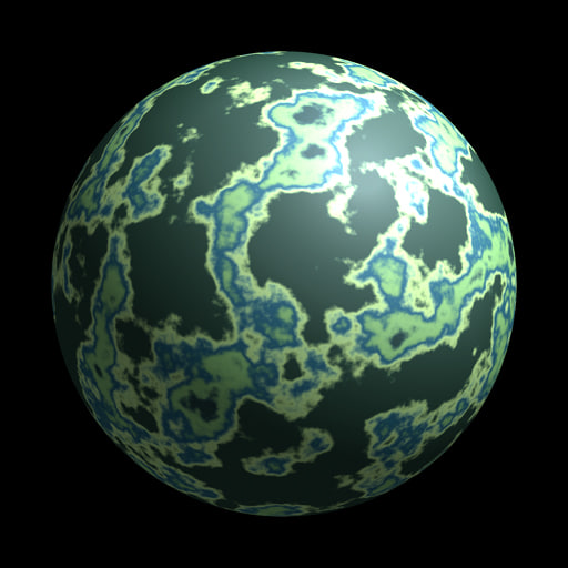Materials Renderman marble somth dark