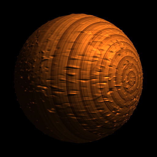 Materials Renderman wood light brown