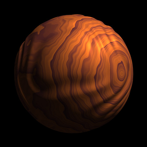 Materials Renderman wood rough dented