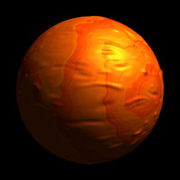 Materials Renderman bumby red spot