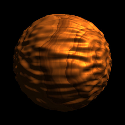 Materials Renderman wood dented bumby
