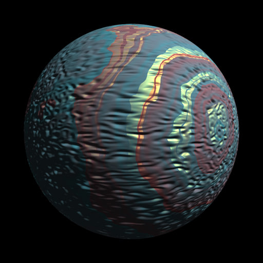 Materials Renderman wood multi colored rough