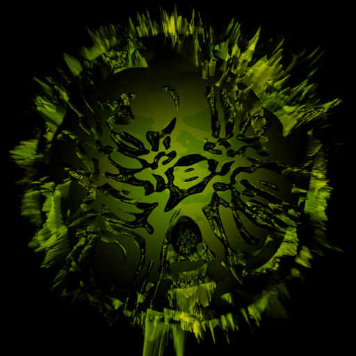 Materials Renderman material green sphere