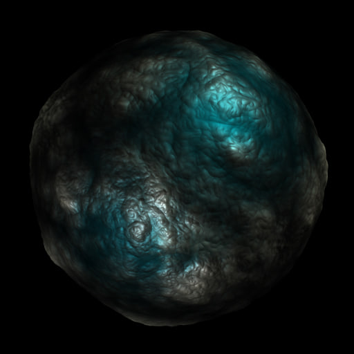 Materials Renderman material sphere round