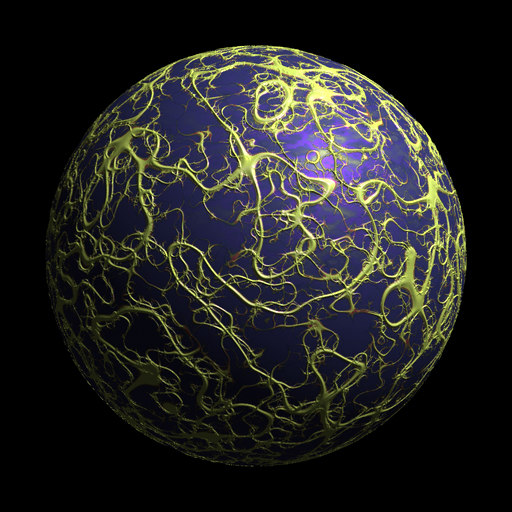 Materials Renderman material sphere round