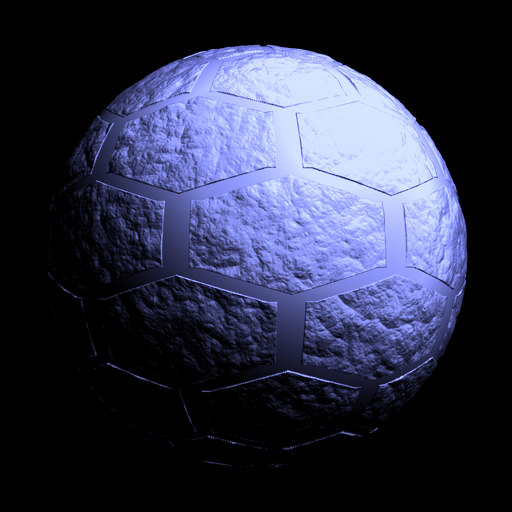 Materials Renderman material sphere round