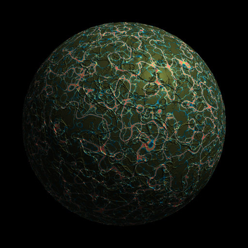Materials Renderman material sphere round