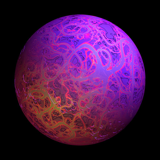 Materials Renderman material sphere round