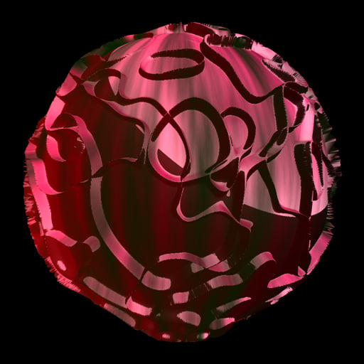 Materials Renderman material sphere round