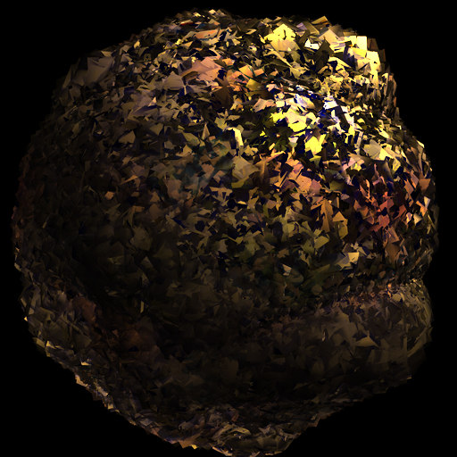 Materials Renderman material sphere round