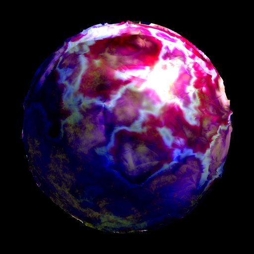 Materials Renderman material sphere round