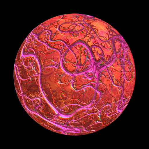 Materials Renderman material sphere round