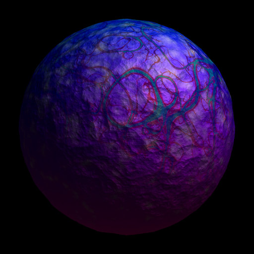 Materials Renderman material sphere round