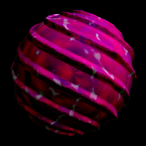 Materials Renderman pink purple white