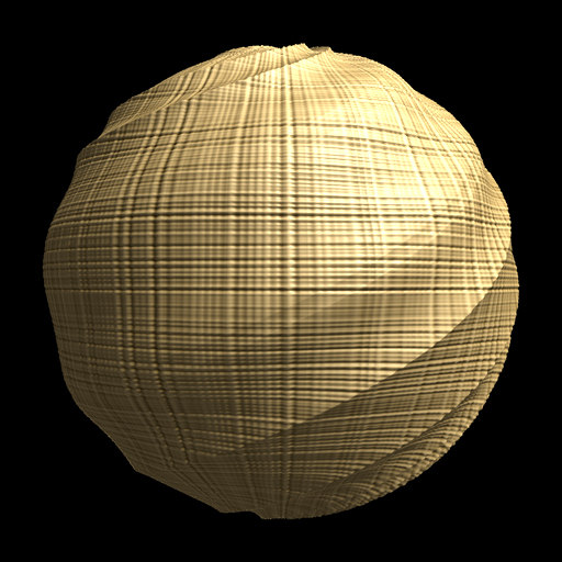Materials Renderman ridges creme pattern