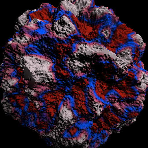 Materials Renderman material gray blue