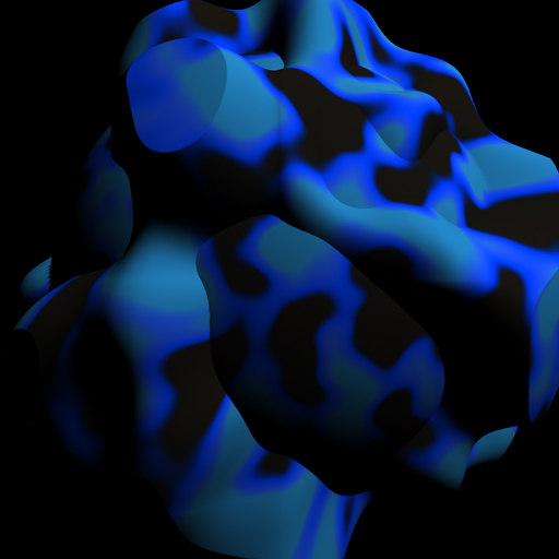 Materials Renderman material dark dented