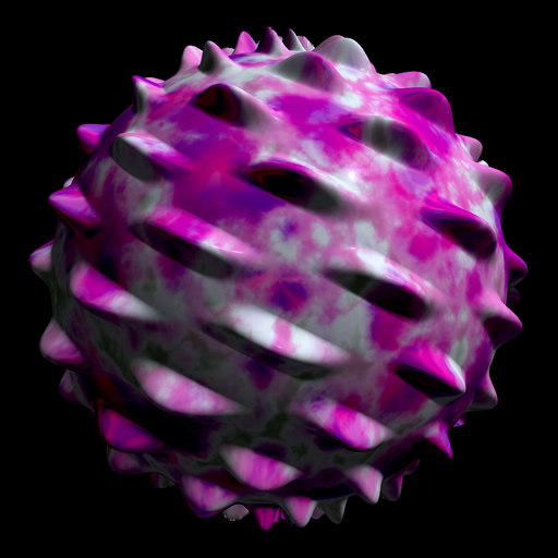 Materials Renderman material dark purple