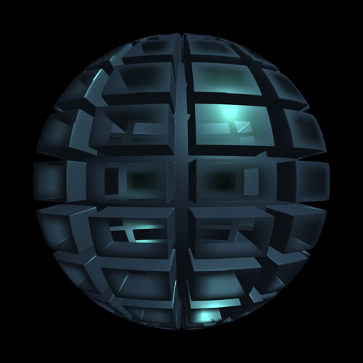 Materials Renderman material dark squares