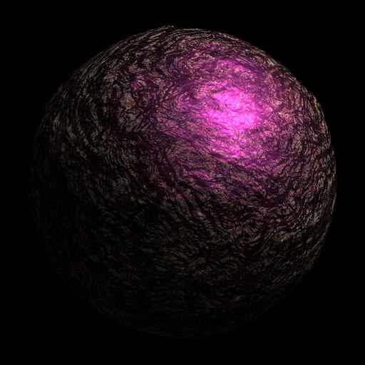 Materials Renderman dark purple rough