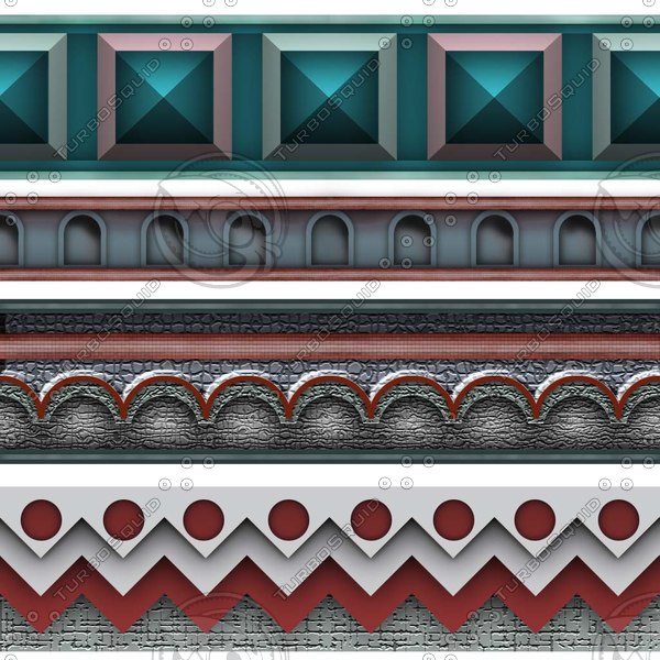 Texture JPEG borders ornamental trim