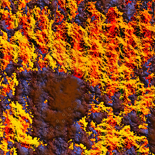 Texture JPEG scifi dented orange