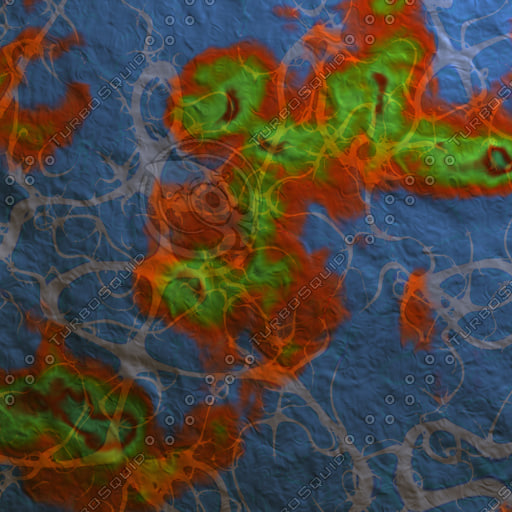 Texture JPEG scifi blue veins