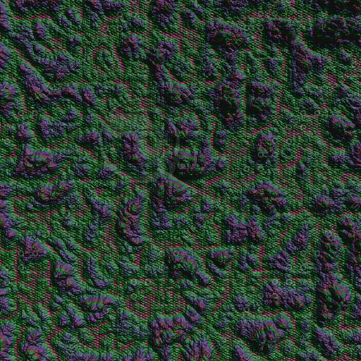 Texture JPEG scifi dented spikey