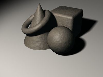 Materials Renderman clay dark gray