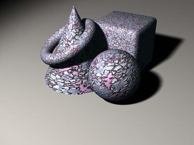 Materials 3ds Max Texture Crusty Abstract ceramic