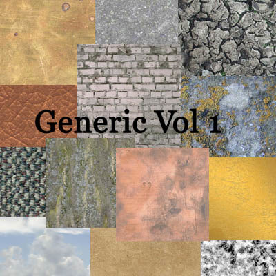 Texture JPEG generic maps bump