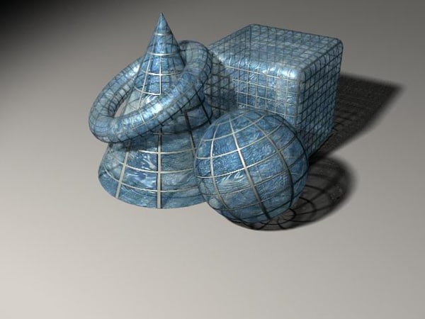 Materials 3ds Max Texture Glass Blocks build