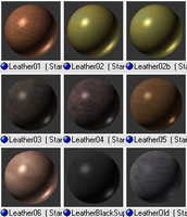 Materials Renderman material sphere round