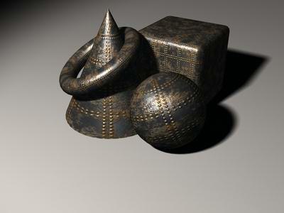 Materials 3ds Max Texture Metal Techno Old