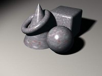 Materials Renderman pink blue veiny