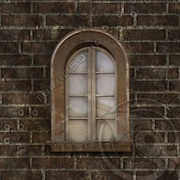 Texture JPEG brick wall window