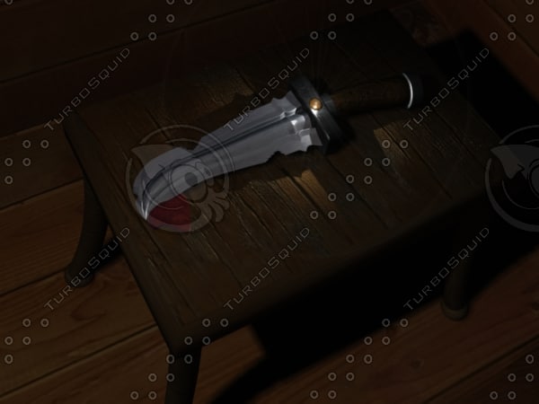 Texture JPEG dagger knife blood