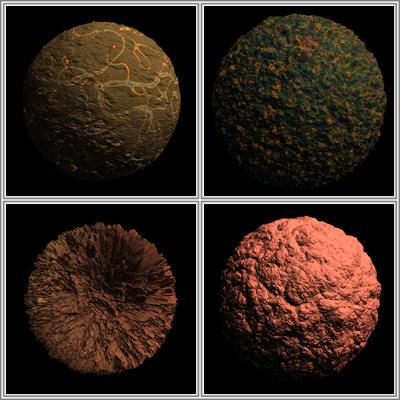 General Renderman dirt shader collection