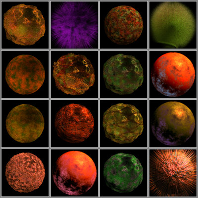 General Renderman fur shader collection