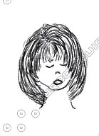 Texture GIF girl drawing illustration