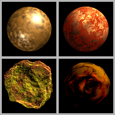 General Renderman gold shader collection