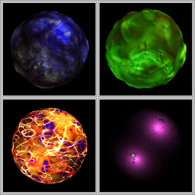 General Renderman glow shader collection