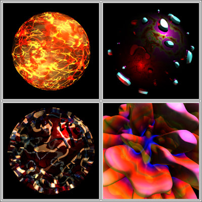 General Renderman glow shader collection