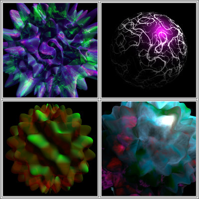 General Renderman glow shader collection