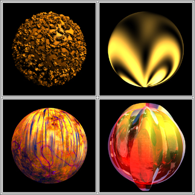 General Renderman gold shader collection
