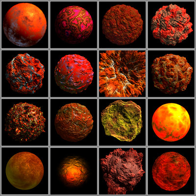 General Renderman shader collection