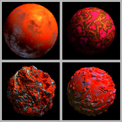 General Renderman shader collection