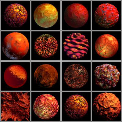 General Renderman hot shader lava