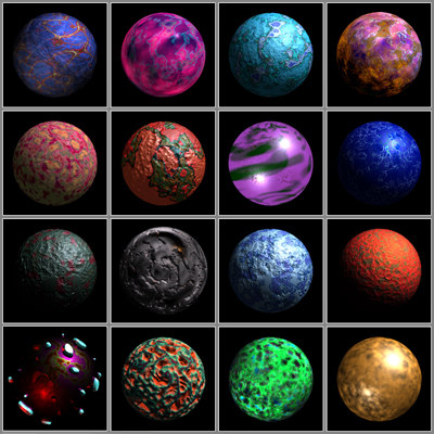 General Renderman marble shader tile