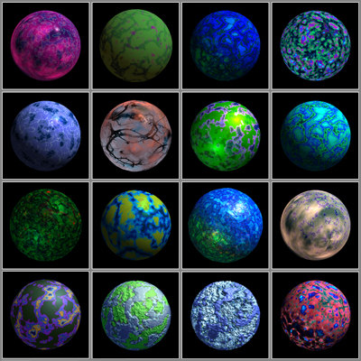 General Renderman marble shader tiling